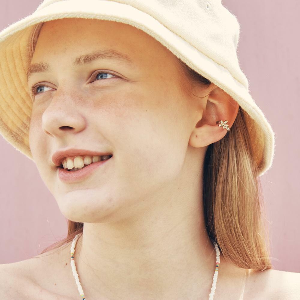 Oxalis Flower Earcuff_VH2336EC001B - 하고