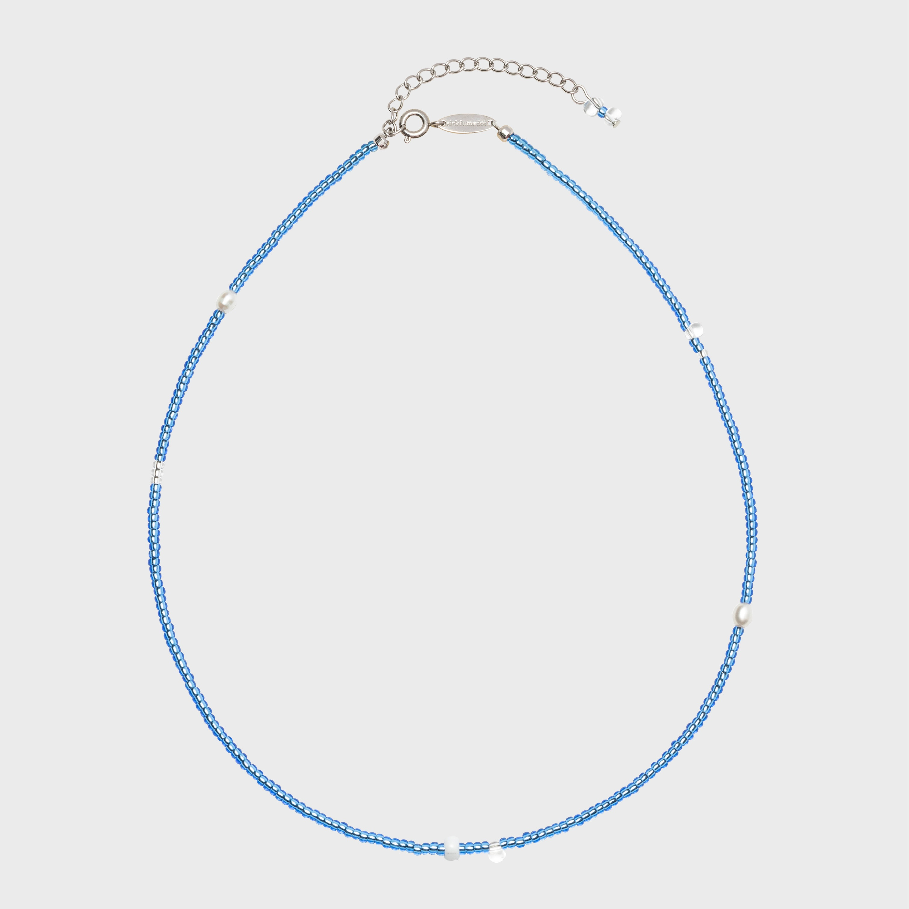 Slurpee_blueberry Necklace - 하고