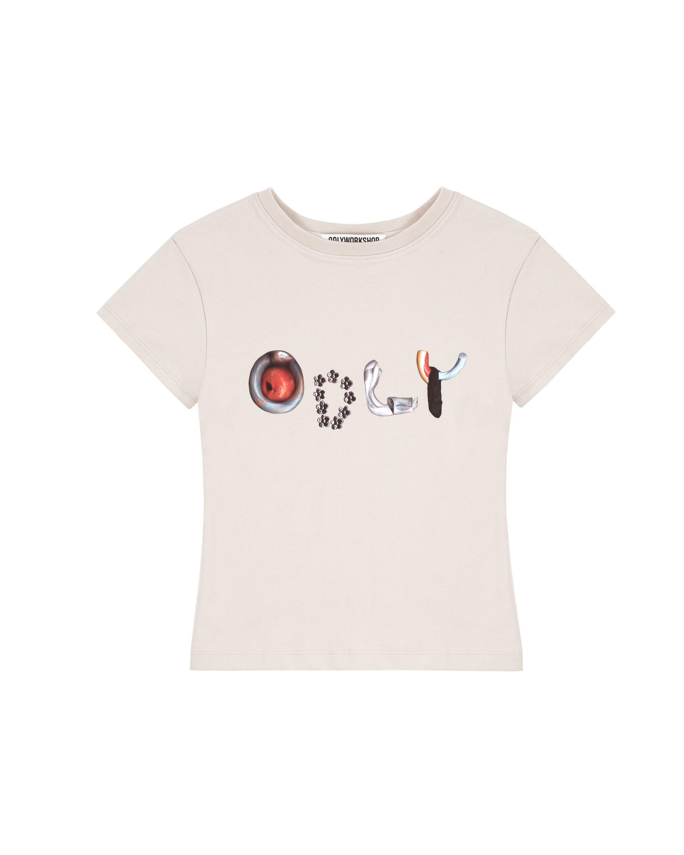 Beige Baby Tee - HAGO(하고)