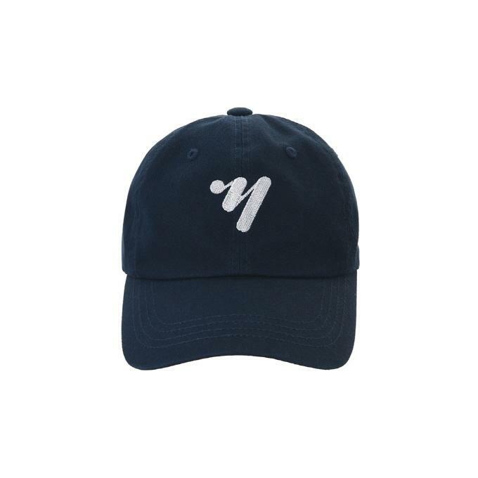 NICOLE NEW LOGO BALL CAP_NAVY - HAGO(하고)