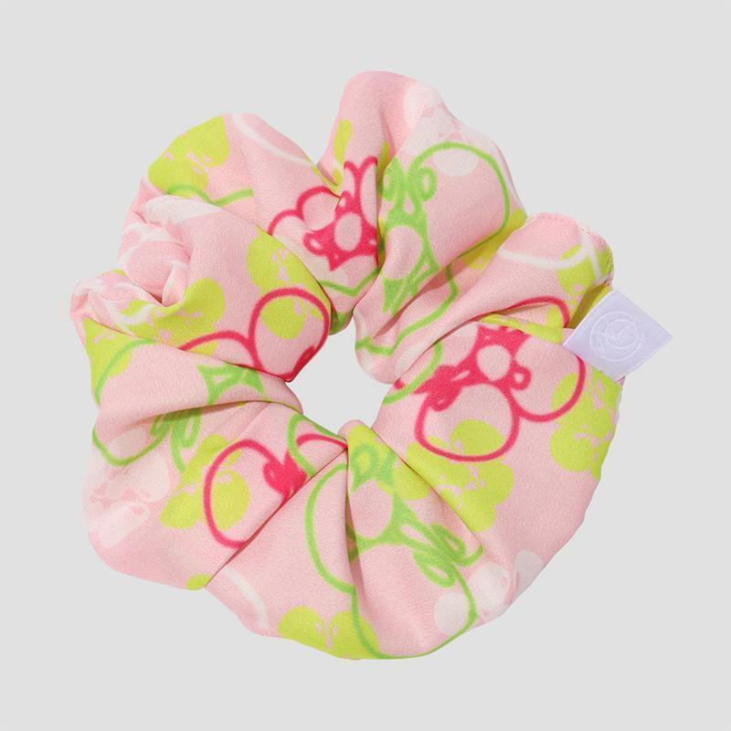 Romantic Floral Scrunchie Pink WBCSAC001PK - HAGO(하고)