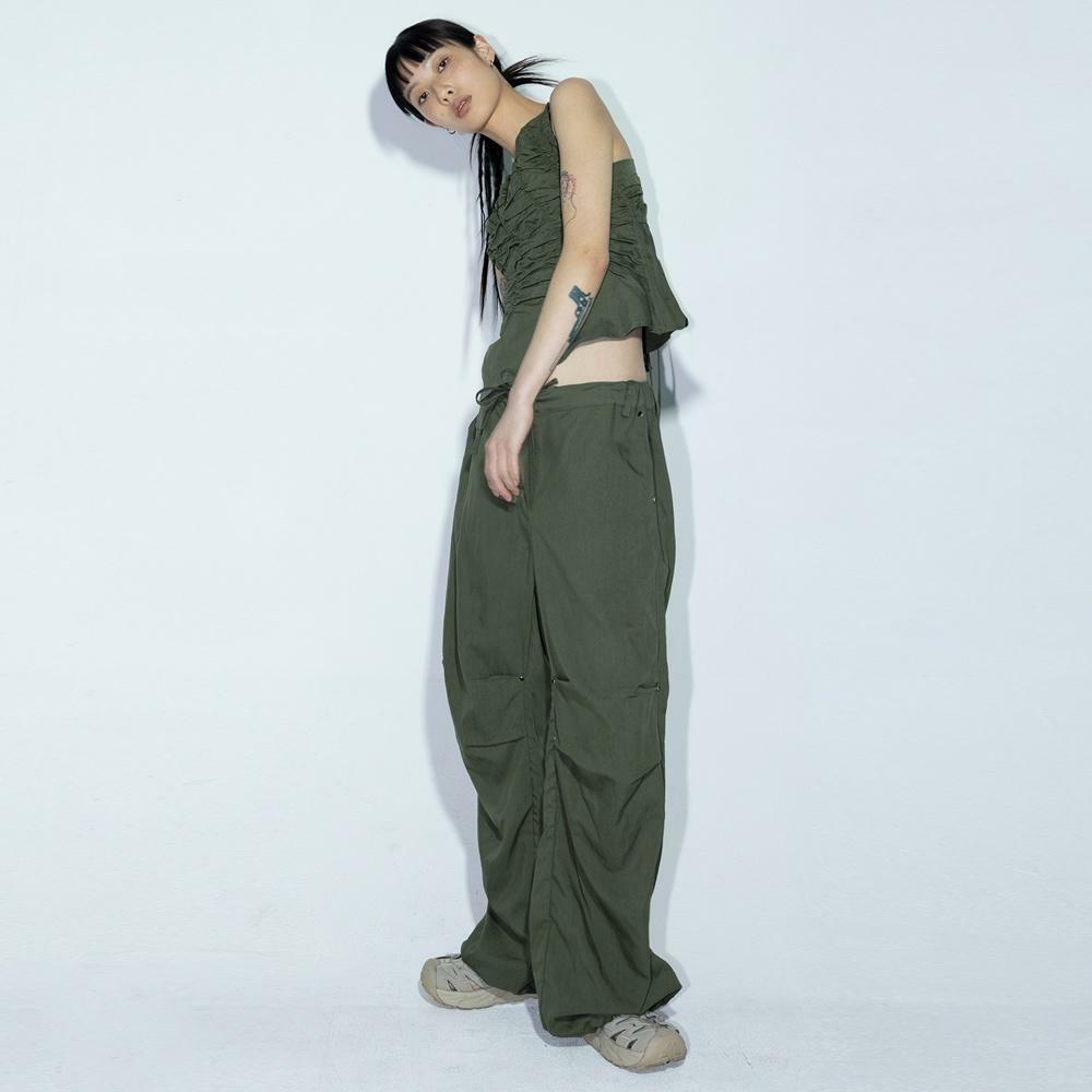 G_STUD POINT PANTS / KHAKI - HAGO(하고)