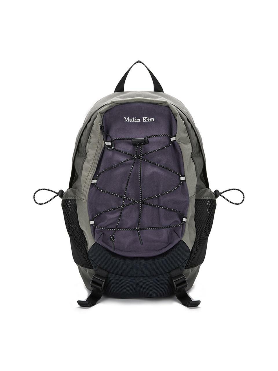 STRING UTILITY BACK PACK IN PURPLE - 하고(HAGO)