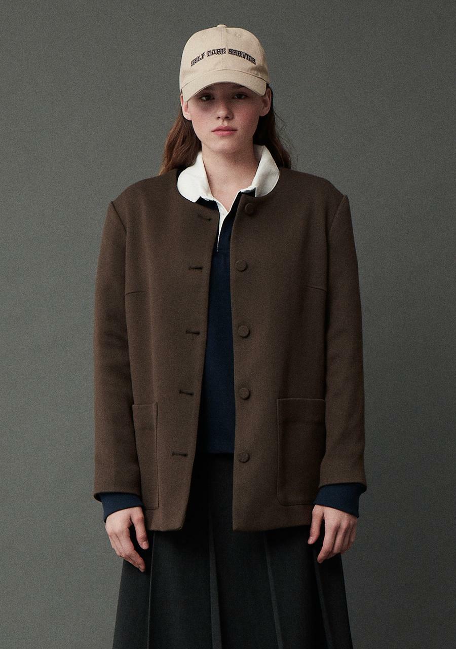 [AVAM] Jackie Classic Jacket_Khaki - HAGO(하고)