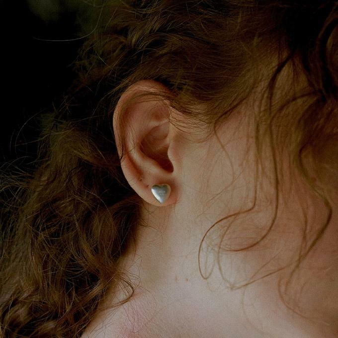 MATT HEART EARRING 013 - HAGO(하고)