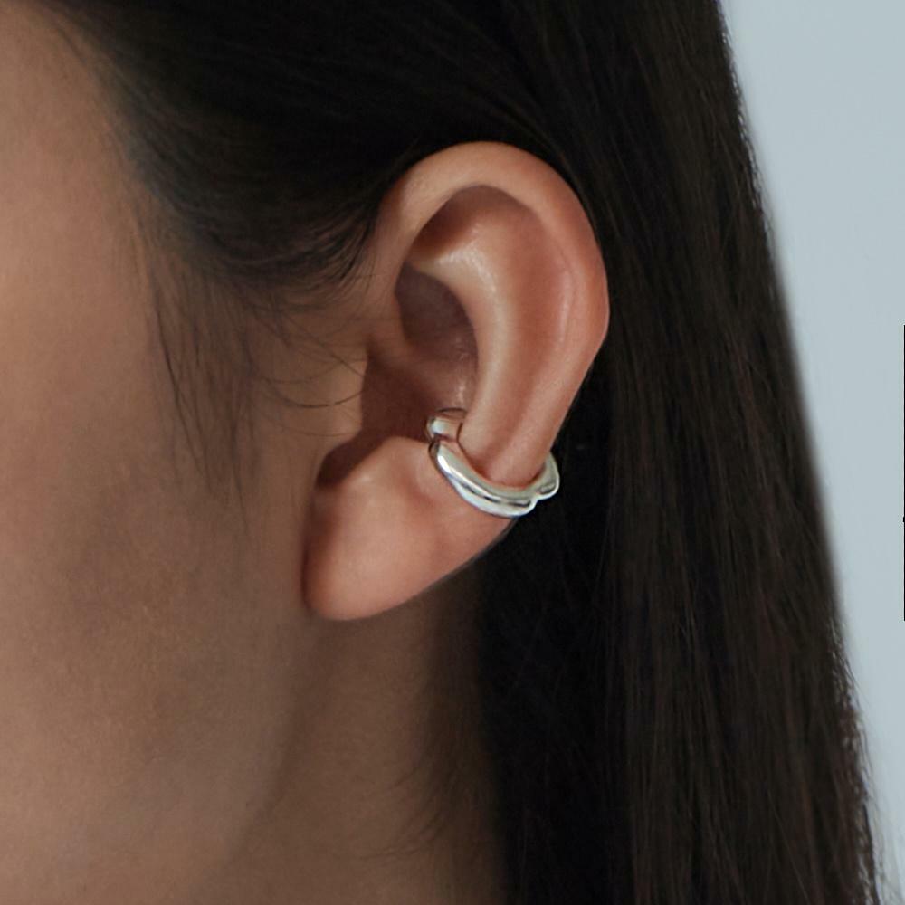 Stem earcuff(Silver) - HAGO(하고)