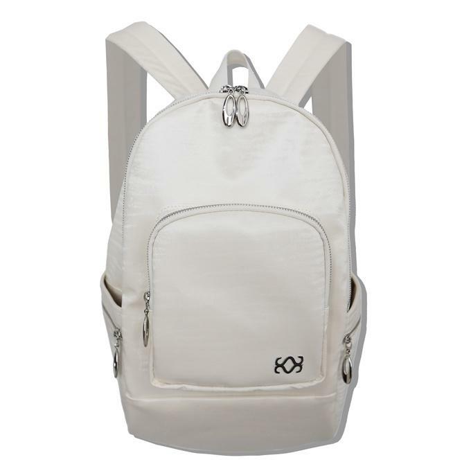 shell backpack (ivory) - HAGO(하고)
