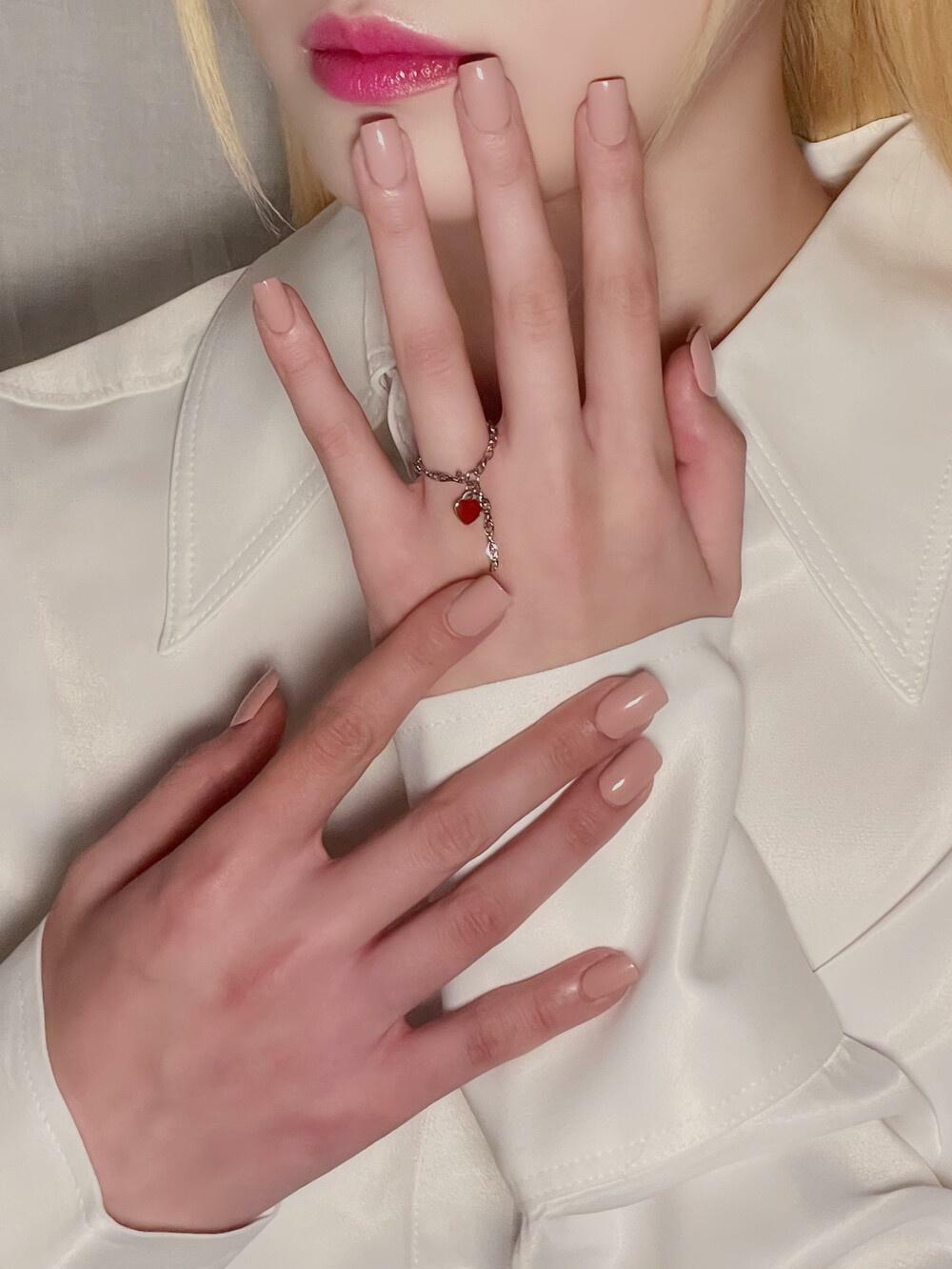 Red heart ring - HAGO(하고)