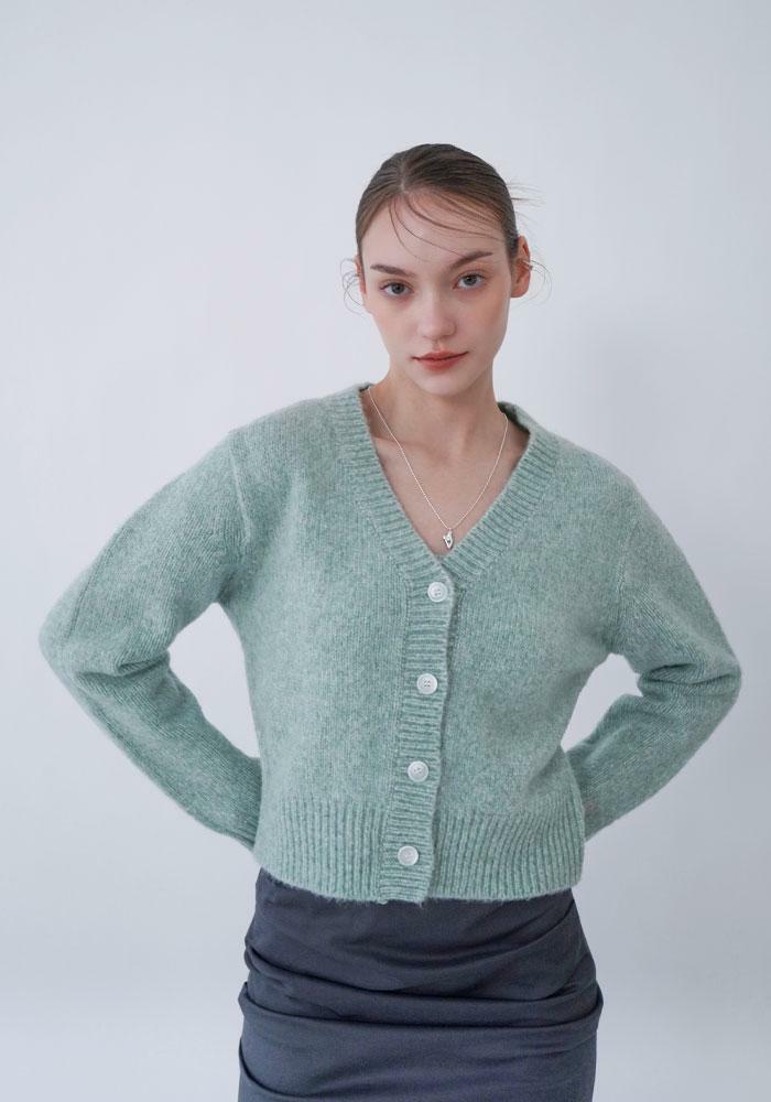CANDY CARDIGAN-MINT - HAGO(하고)