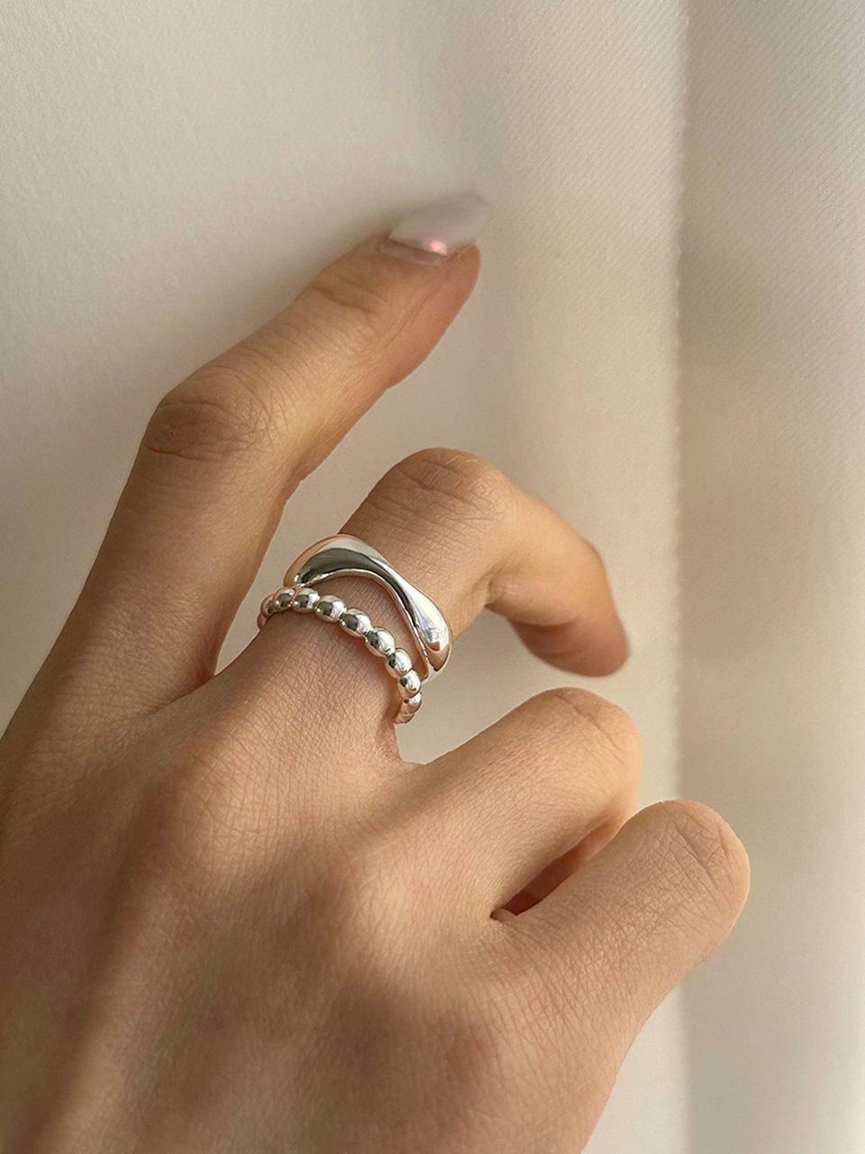 [92.5 silver] Benjamin ring - 하고(HAGO)