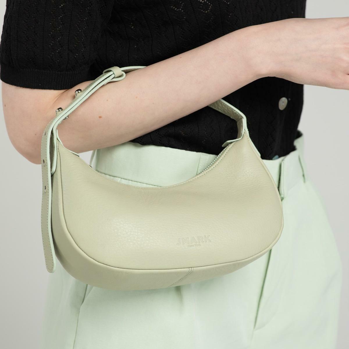 [리퍼브] LINA leather hobo - Mint - HAGO(하고)