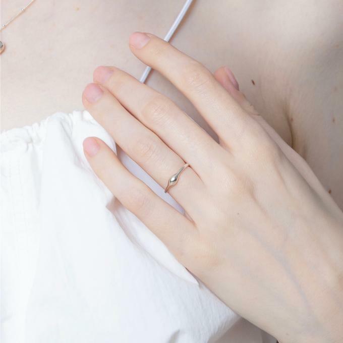 925 Silver Point Ring - HAGO(하고)