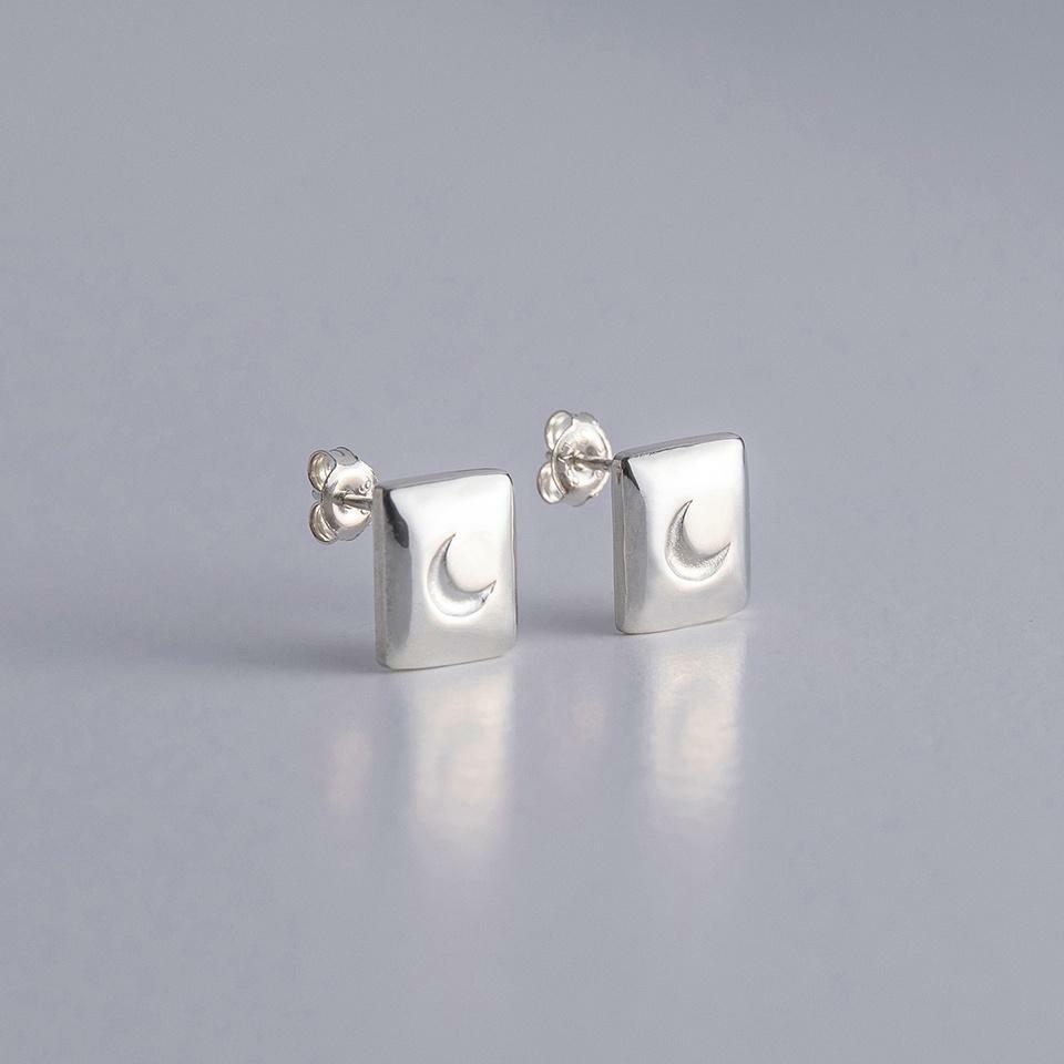 Mini Moon Bite Earrings - HAGO(하고)