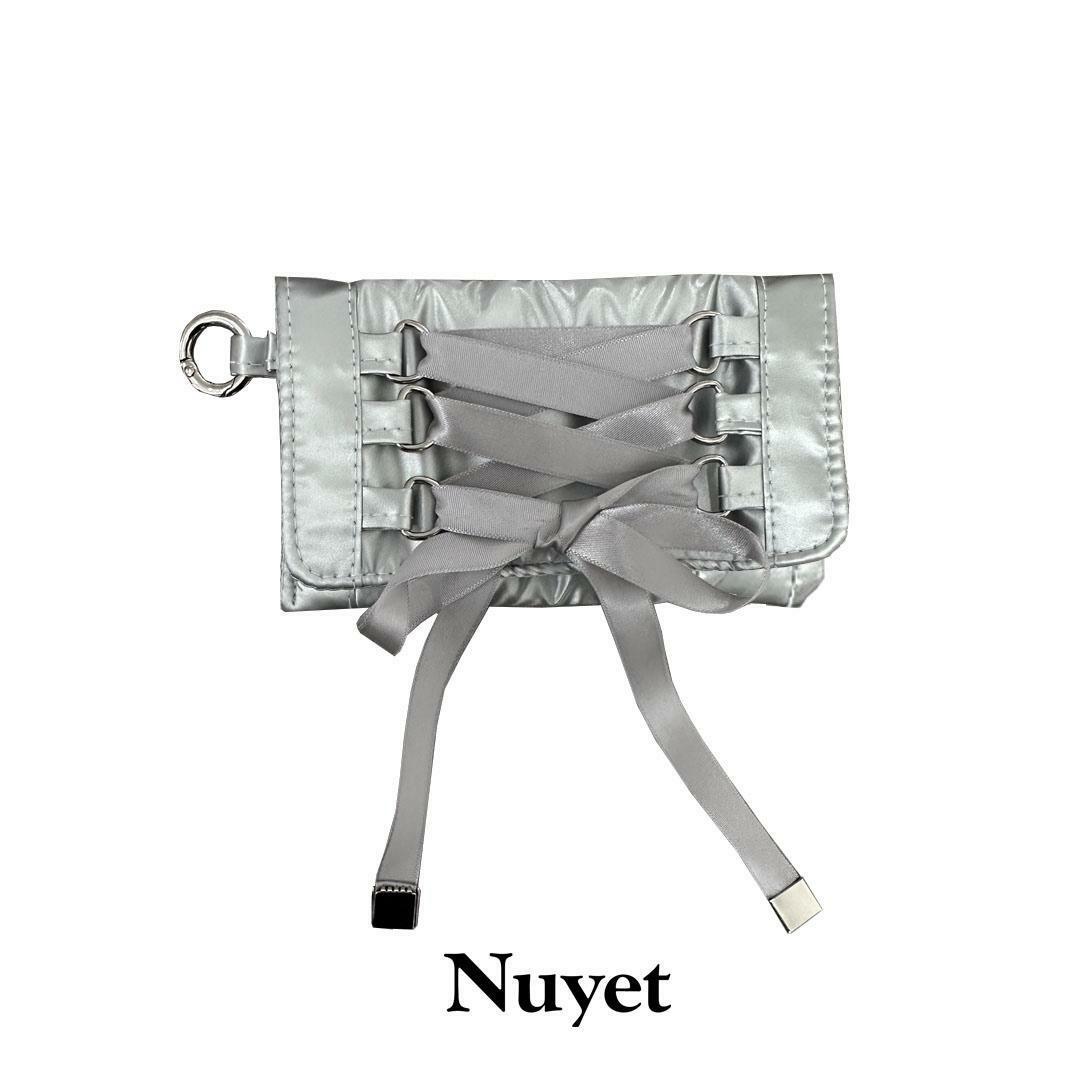 lace up mini pouch - HAGO(하고)