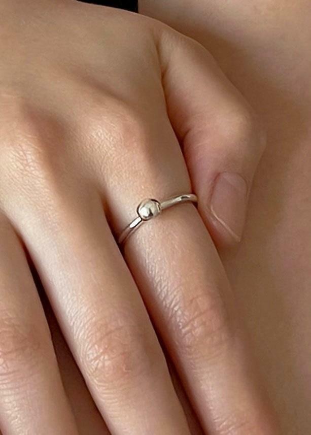 SMALL CANDY RING (SILVER) - HAGO(하고)