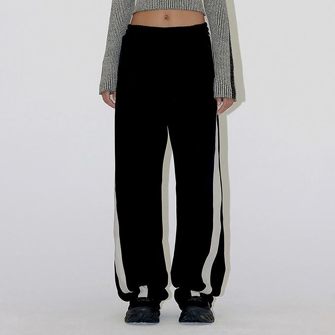 COMFY TRACK PANTS (black) - HAGO(하고)