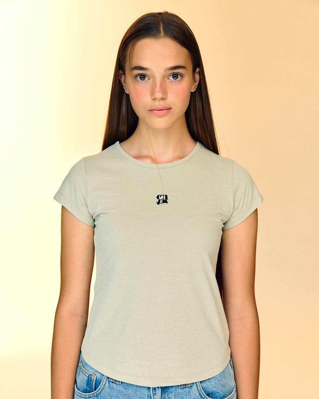 CT Slgnature Tee, Khaki Beige - HAGO(하고)