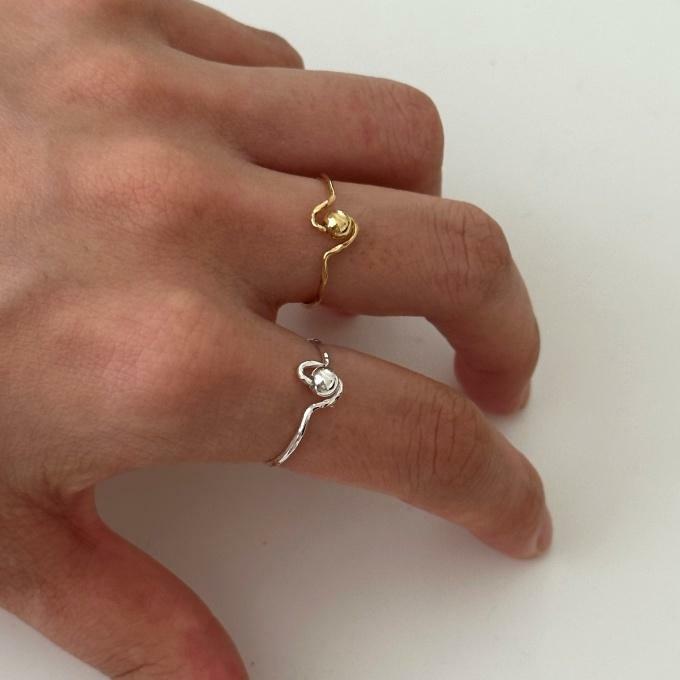 silver925 bowl ring - HAGO(하고)