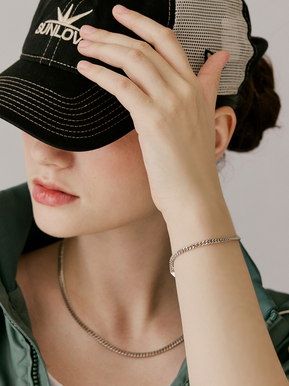 [빈티지헐리우드]Classic Chain Bracelet VH24NNBR175M - HAGO(하고)