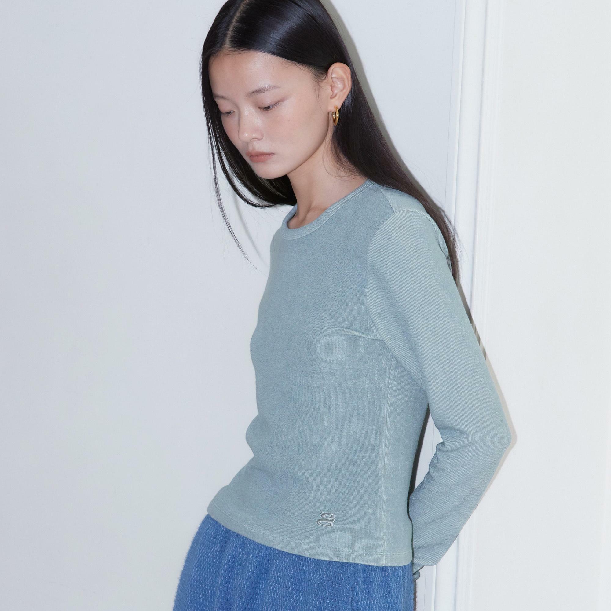 LAYERED LONG SLEEVE_MINT - HAGO(하고)