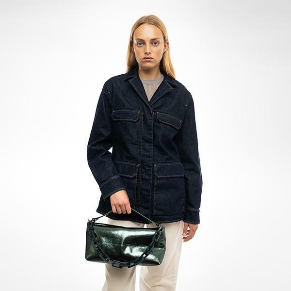 비건 체이스(CHASE) Metallic Structure Sheeny Green_HVISK - HAGO(하고)