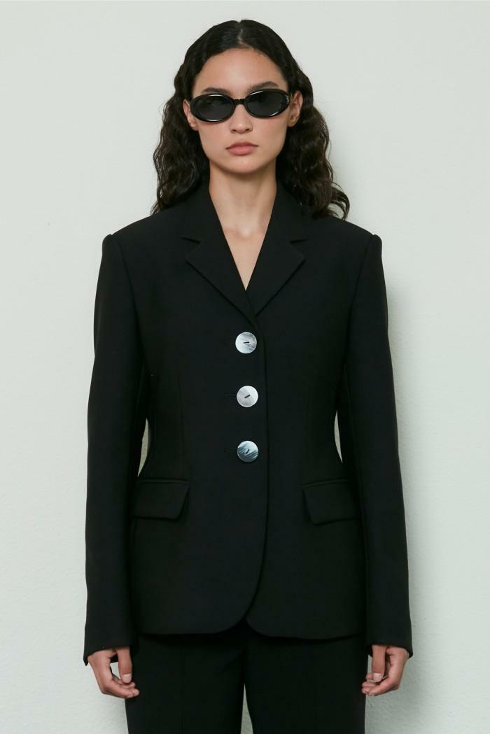 Hourglass Button Up Jacket - HAGO(하고)