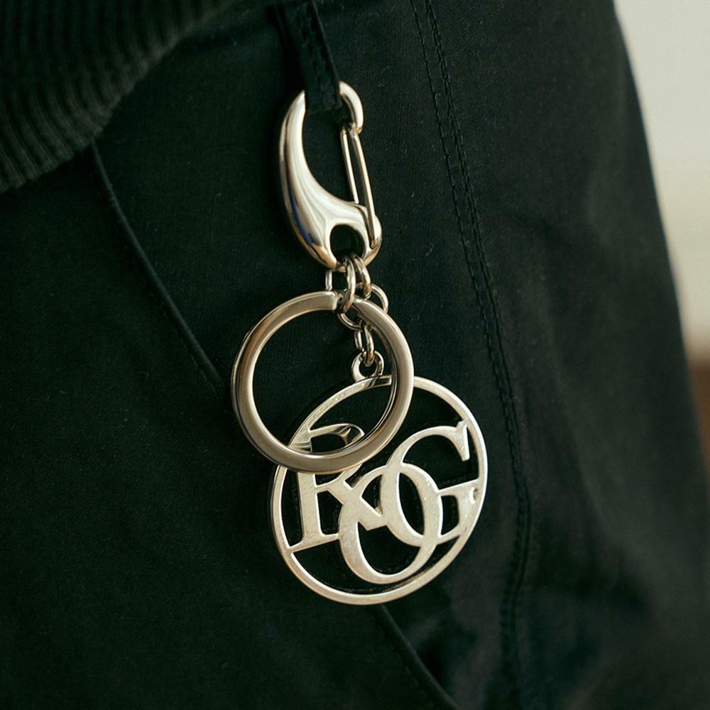 REORG ROG CHARM KEY RING SILVER - HAGO(하고)