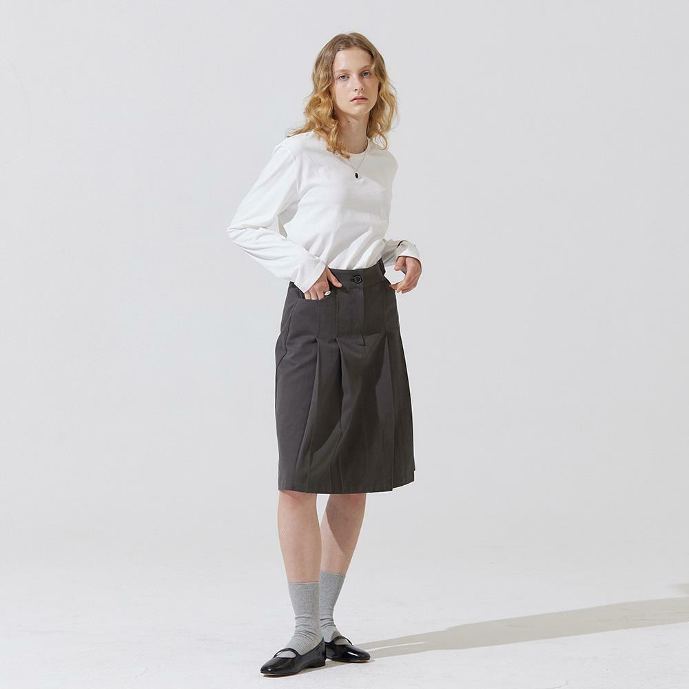 Basic cotton t shirts - white - HAGO(하고)