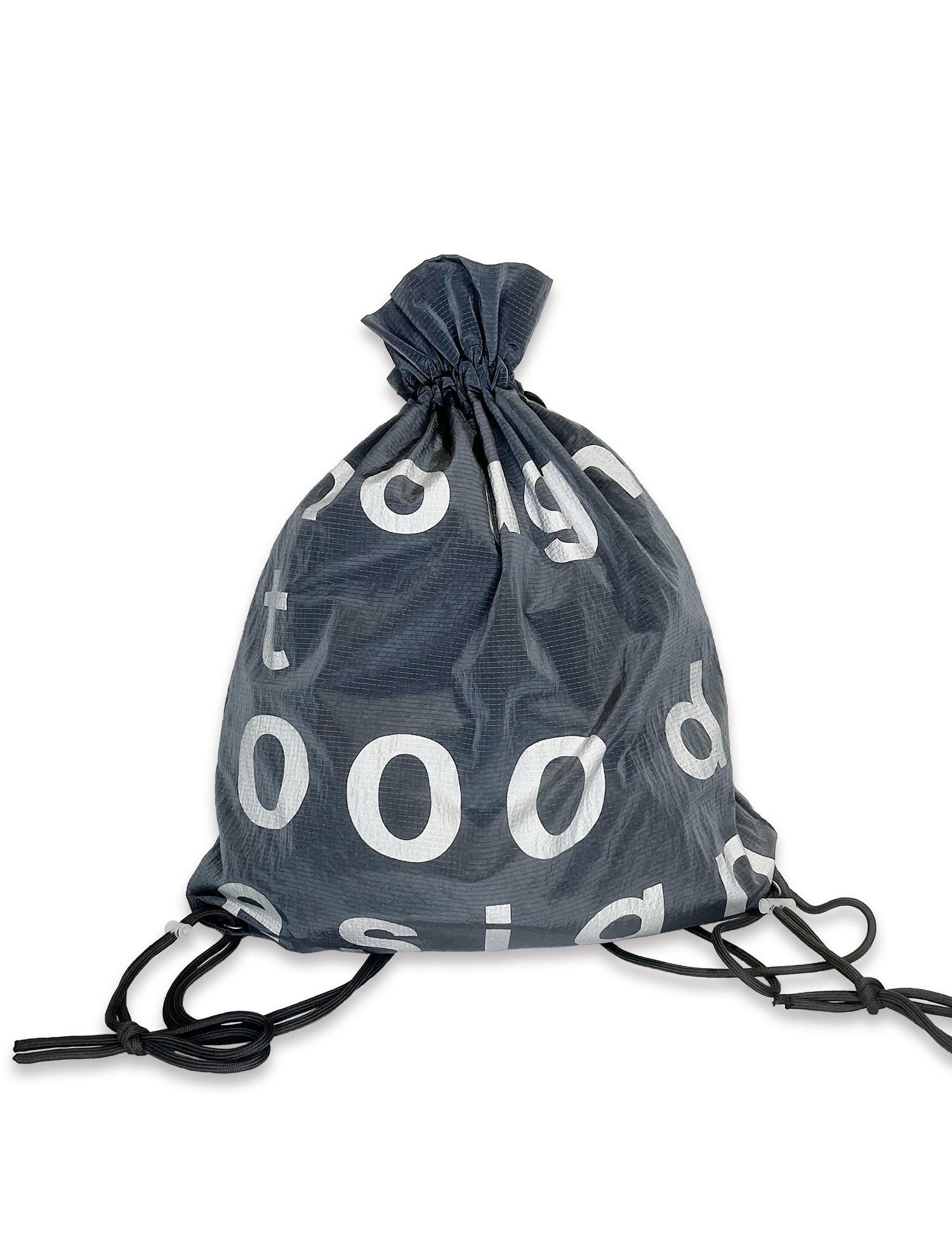 000 Design Gym Sack / Charcoal - HAGO(하고)