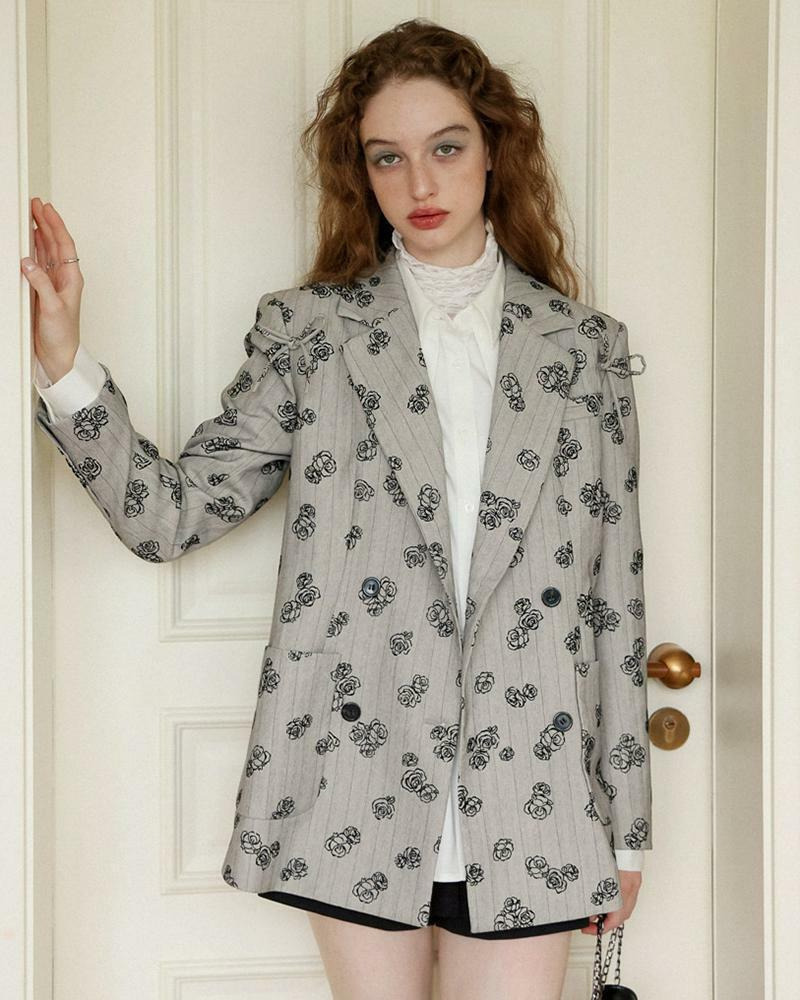 Cest_Roses double ribbon jacket - 하고(HAGO)