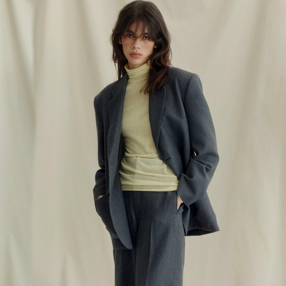 (2colors) COTTON WOOL OVERFIT JACKET - HAGO(하고)