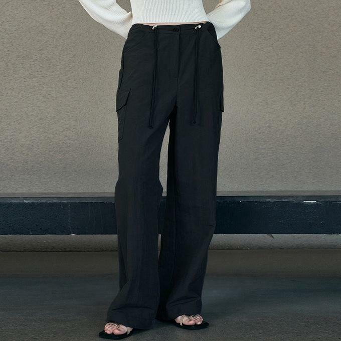 [HAGO단독판매]Nylon Wide Cargo Pants (2color) - HAGO(하고)