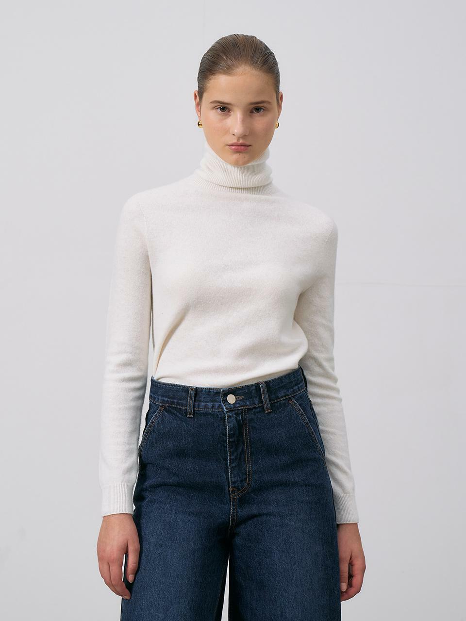 Wholegarment Basic Turtleneck - 하고(HAGO)