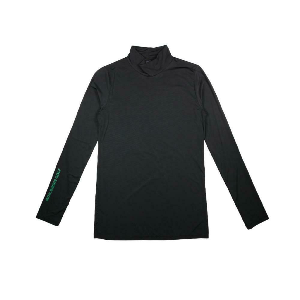 UV PROTECT T-SHIRTS UV차단 하이넥 초경량 기능성 이너티셔츠_BLACK - HAGO(하고)