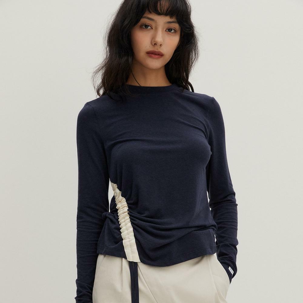 Side String T/Shirts Navy - HAGO(하고)