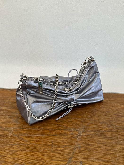 Y.13 Sierra Draw String Chain Bag / METAL - HAGO(하고)