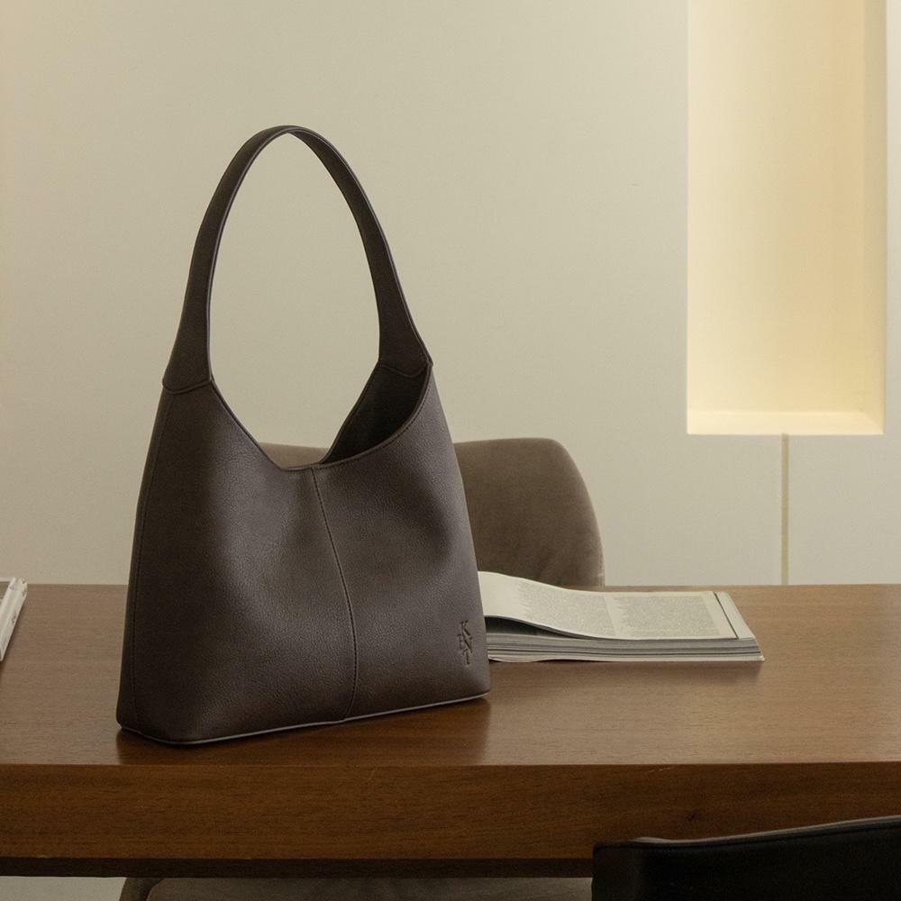 Poje hobo bag_dark brown - 하고(HAGO)