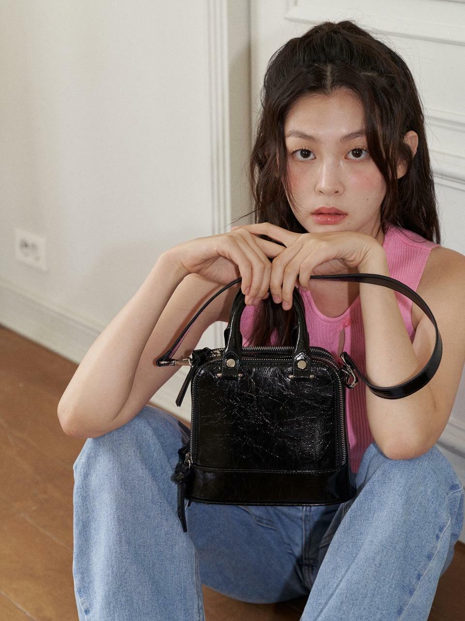 MINI TOTE BAG_BLACK - HAGO(하고)