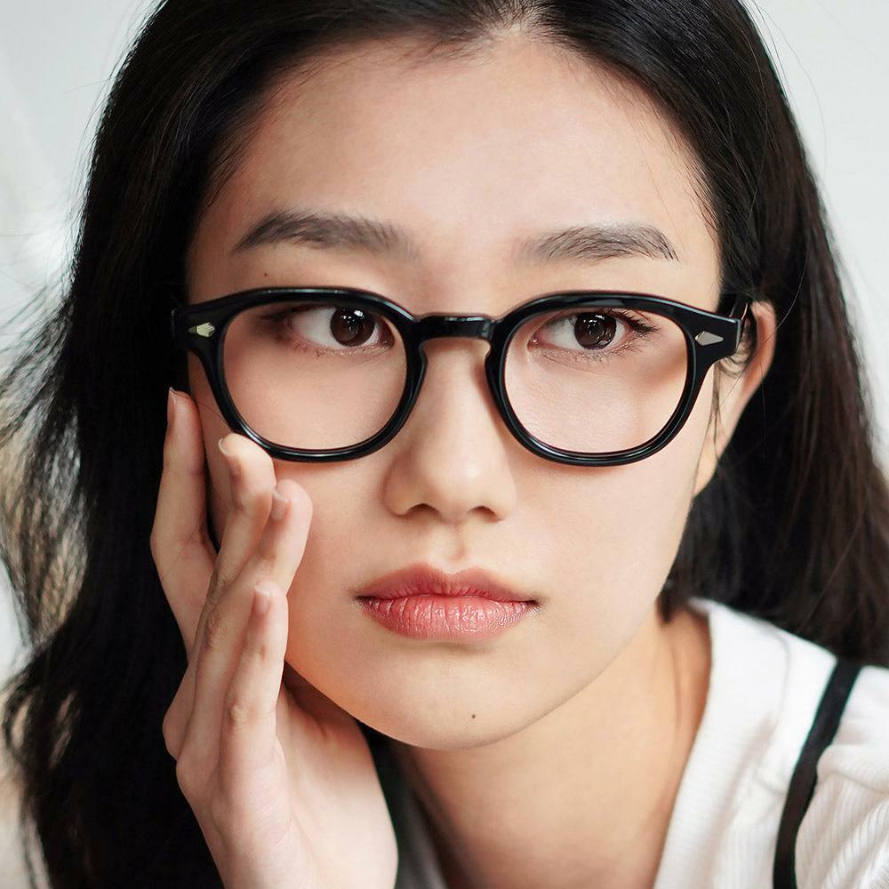 네오레트로 83100 뿔테안경 실버블랙 SILVER BLACK - HAGO(하고)