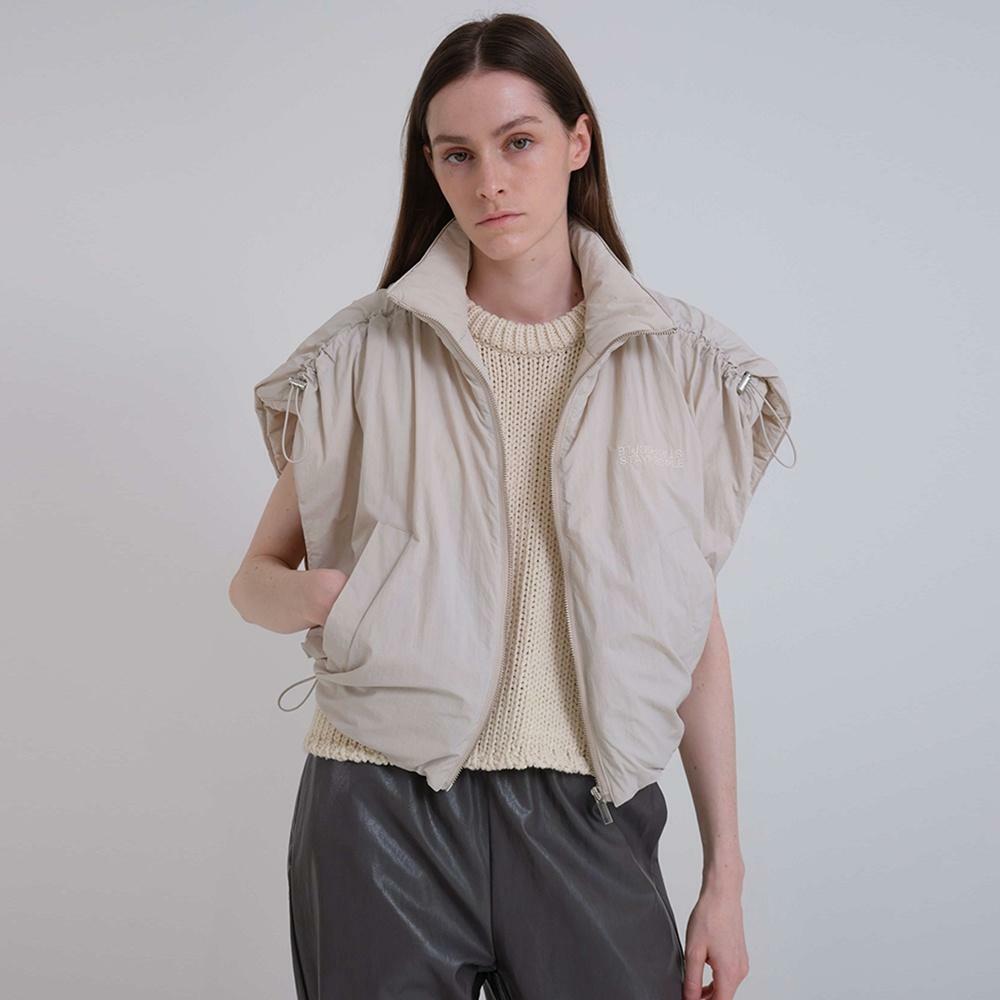WIND VEST PADDING (BEIGE) - HAGO(하고)