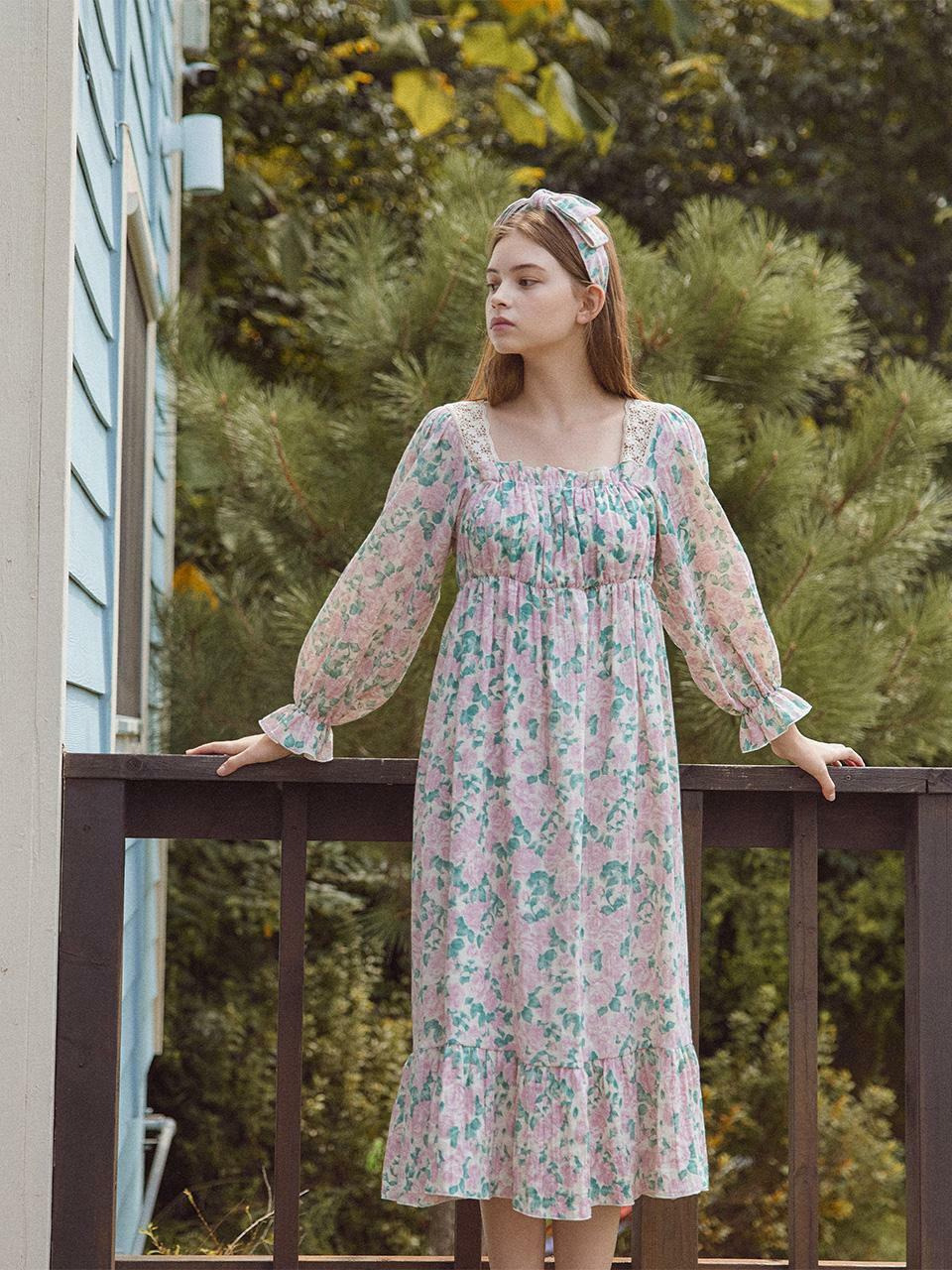 [4563-BCFHO] 빅토리아 원피스 Pink - 하고