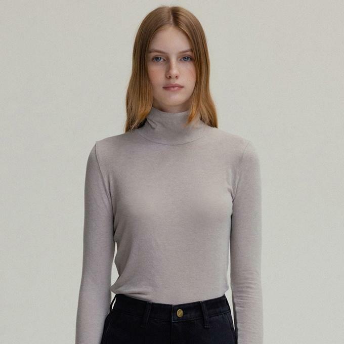 Base wool pola tee (5color) - 하고(HAGO)