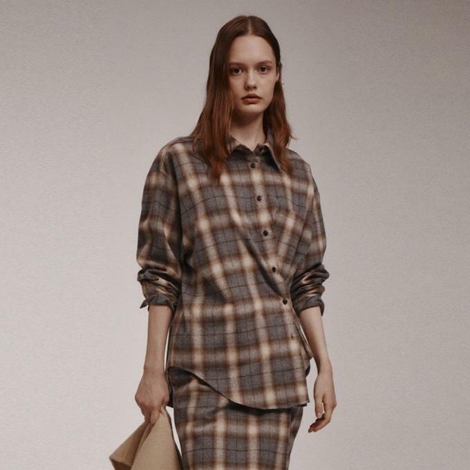 JAPANESE COTTON TWO WAY CHECK SHIRT - HAGO(하고)