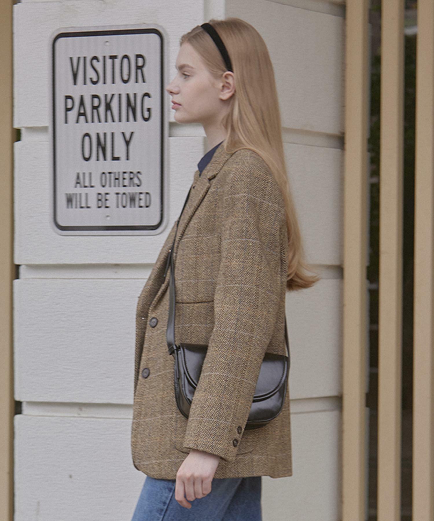 England Wool Classic Jacket - Khaki - 하고(HAGO)