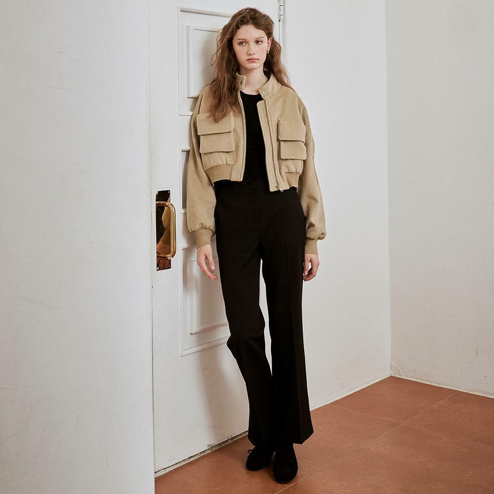 Basic slim boots cut pants - HAGO(하고)