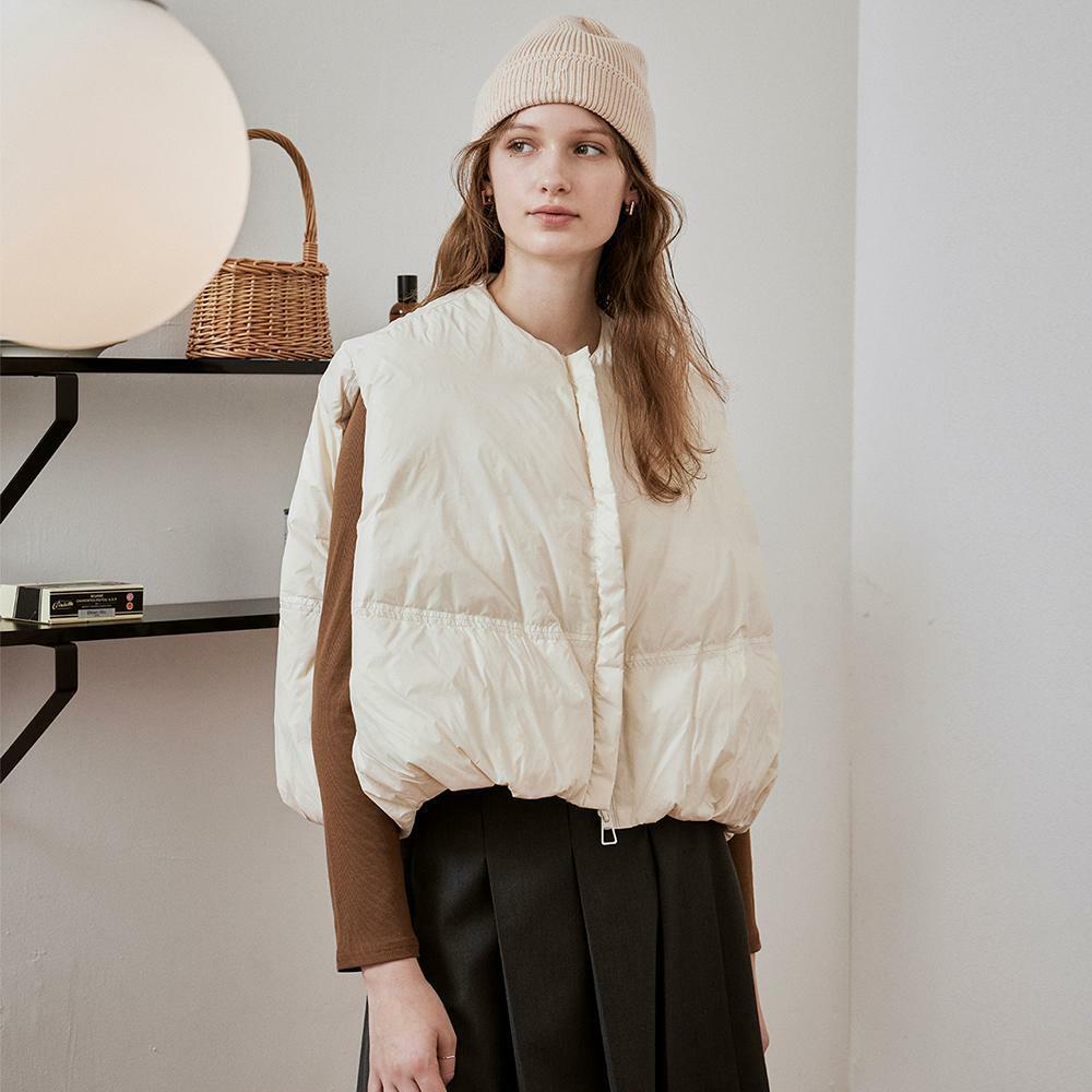 Padding down vest (3color) - HAGO(하고)