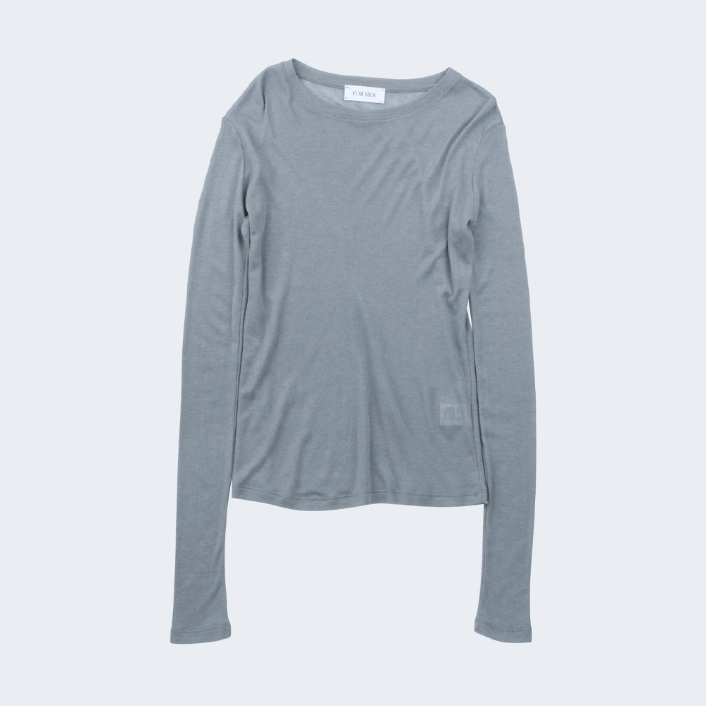SOFT LONG SLEEVE TOP (7C) - HAGO(하고)