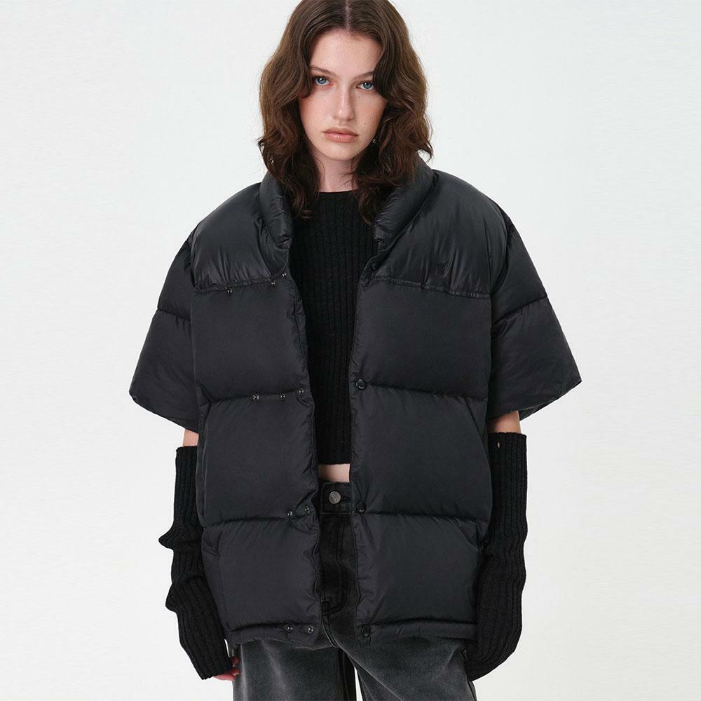 덕다운 푸퍼 하프 베스트_2colors - HAGO(하고)