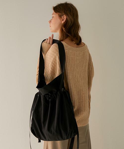 Drawstring Bag_Black - HAGO(하고)