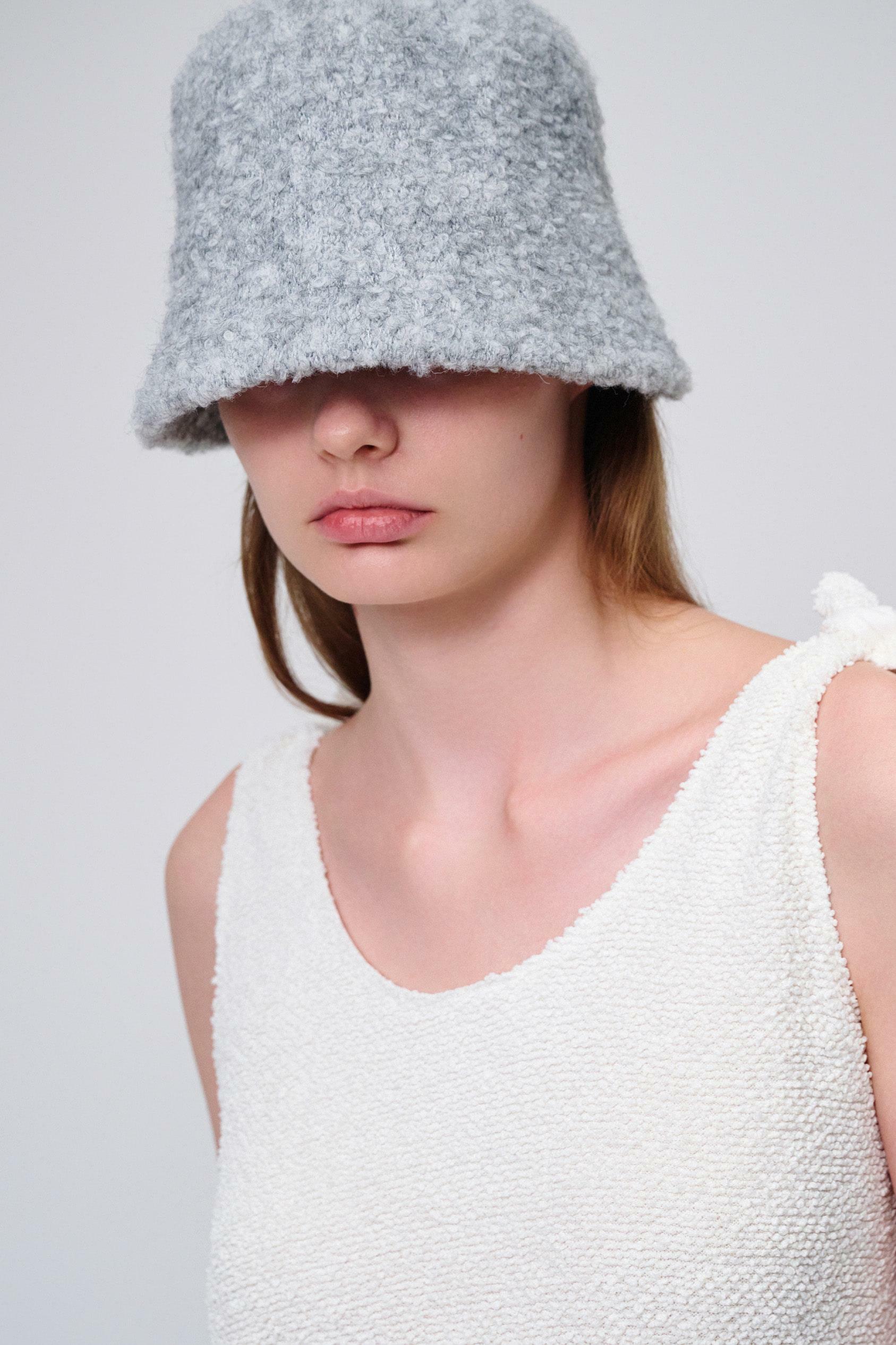 CCHIN knit hat_grey - 하고